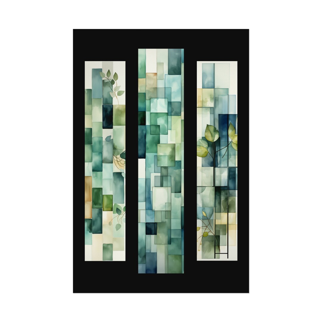 Textured Watercolor Matte Posters - Etsy