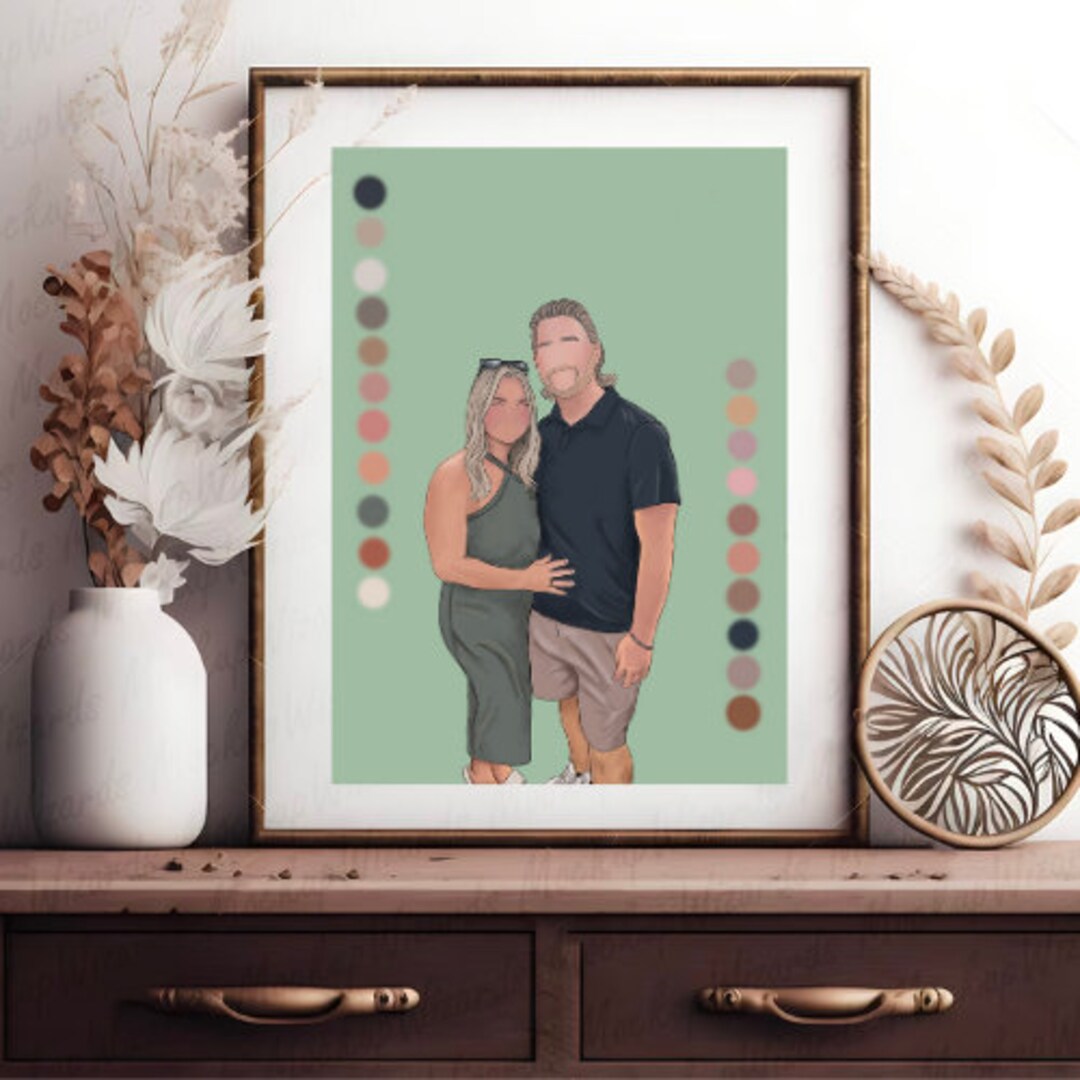 Custom Digital Portraits digital File - Etsy