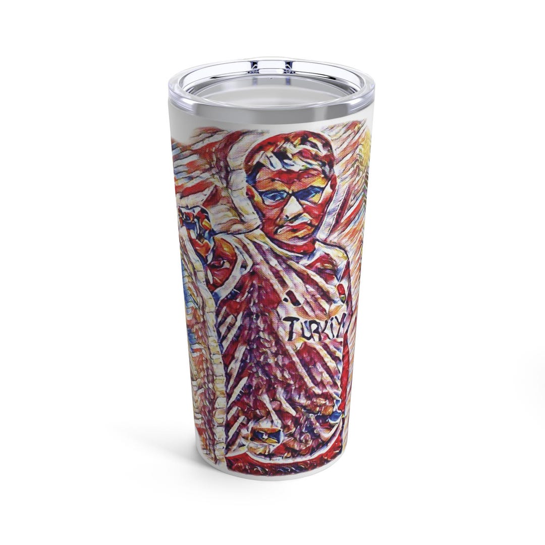 Turkish Shooter Yusuf Dikec Tumbler 20oz Stainless Steel Hot & Cold ...