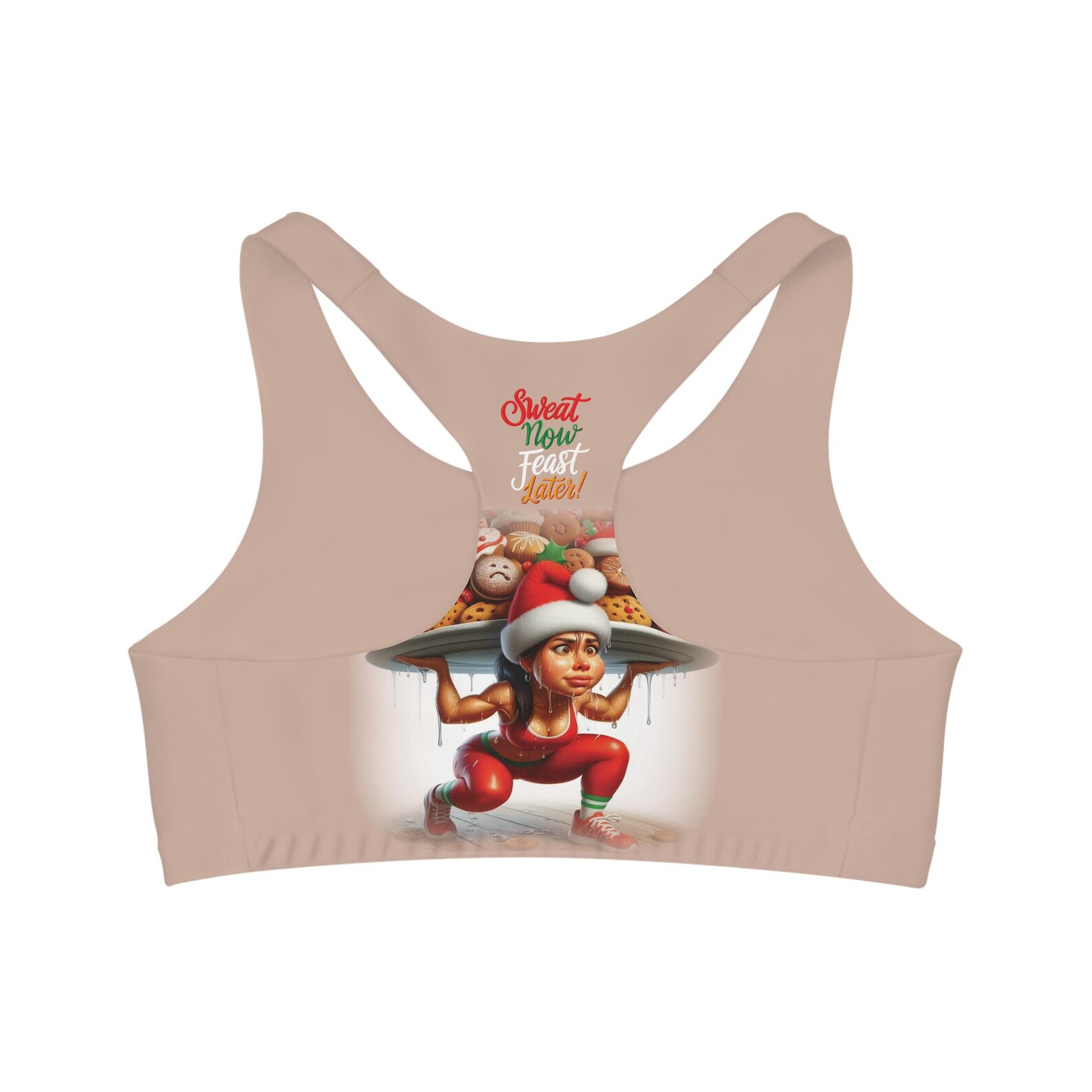 Sweat Now, Feast Later Seamless Sports Bra - Etsy