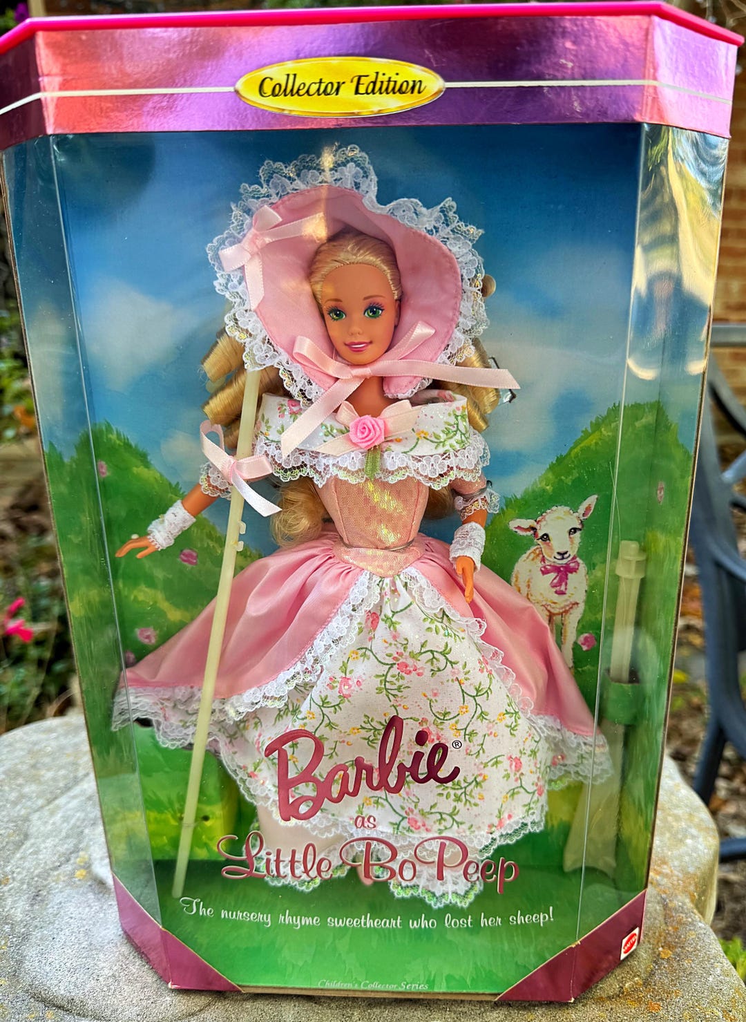 Little Bo Peep Barbie Doll – Vintage NIB, Nursery Rhyme Collection, New ...