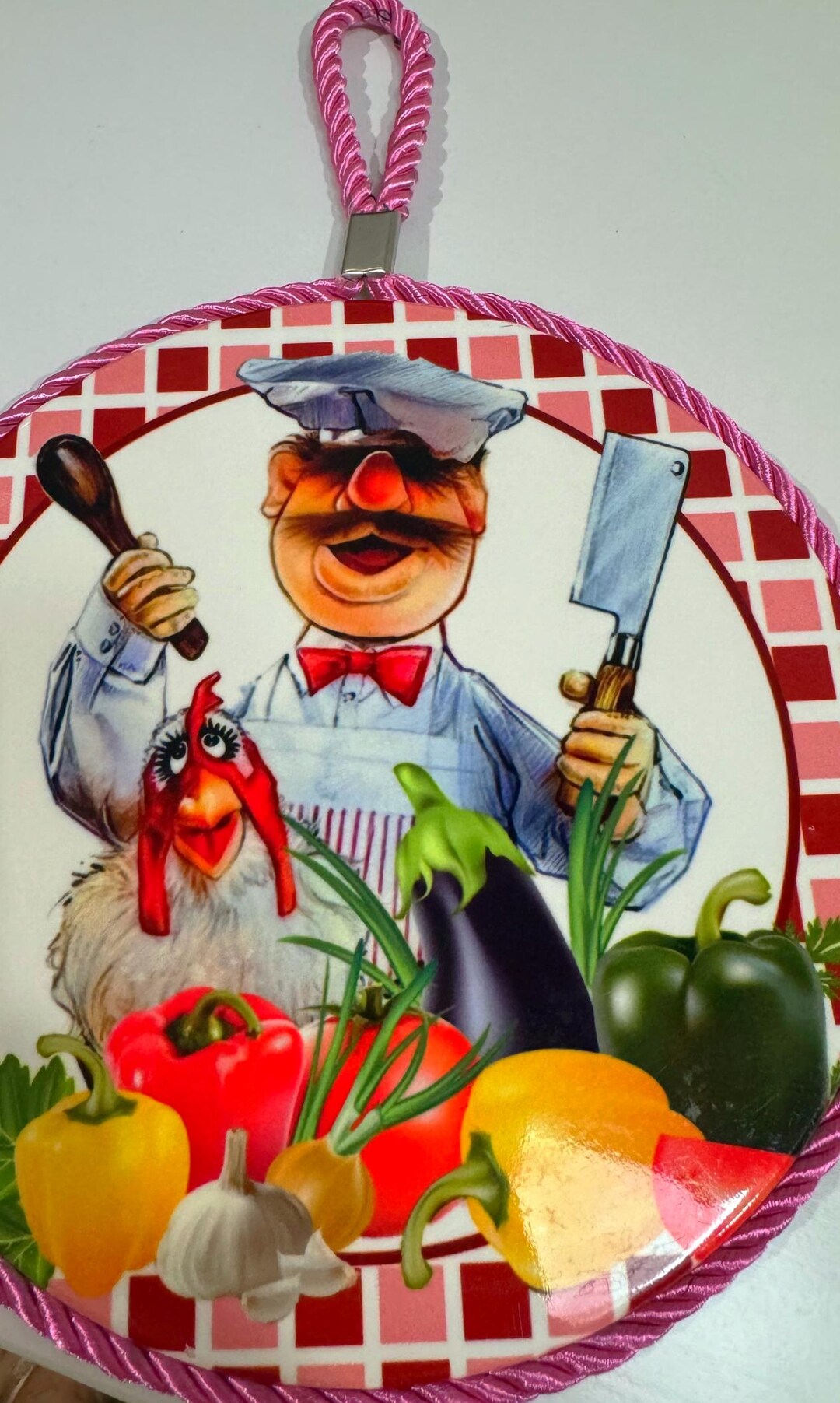 Swedish Chef Trivet Wall Hanging Cute Swedish Chef Kitchen Decor ...