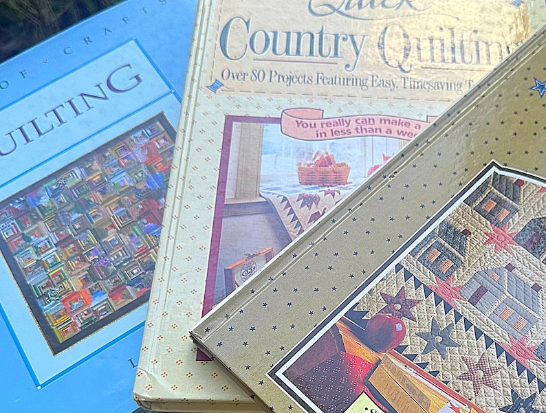 Vintage Quilter’s Gift Set – 3 Classic Quilting Books With Patterns ...