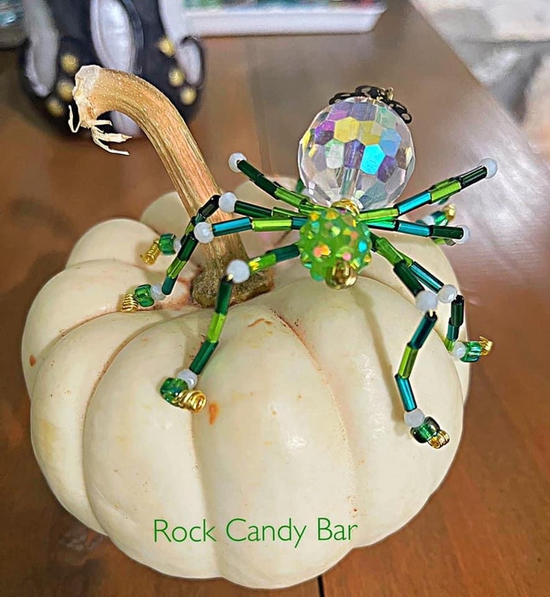 BEADED SPIDERS by Rock Candy Bar Beaded Blingy Spiders Cool Spider ...