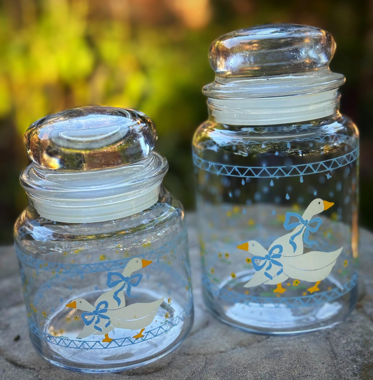 Vintage Goose Collection | 1970s Ceramic Jars, Crock & Cookie Jar ...