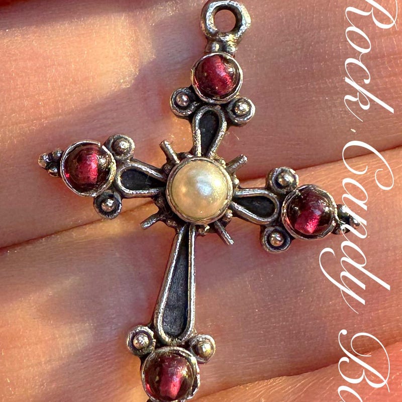 Gemstone Cross - Etsy