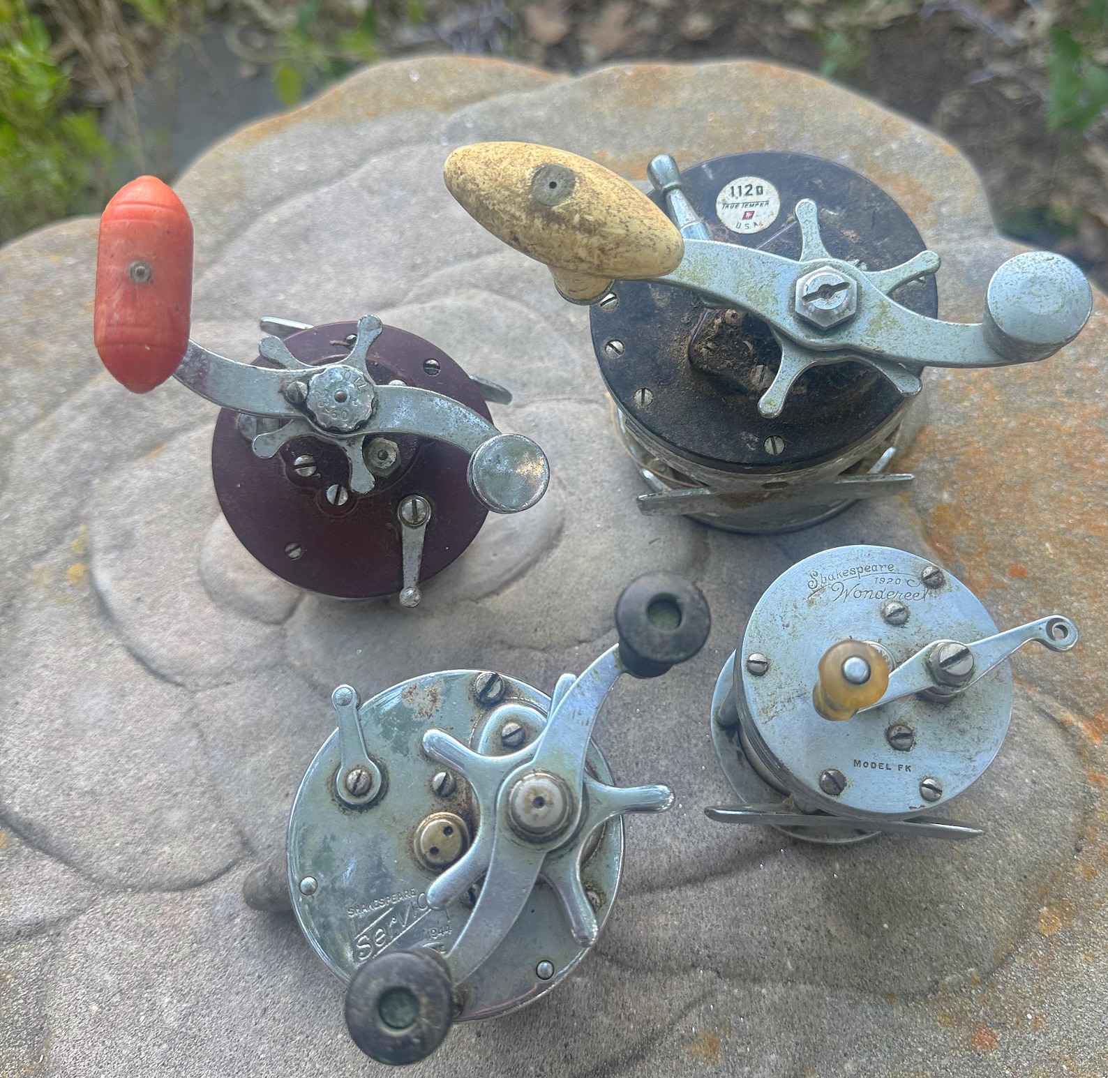 Vintage Fishing Reel Collection – Vintage Antique Reels, True Temper ...