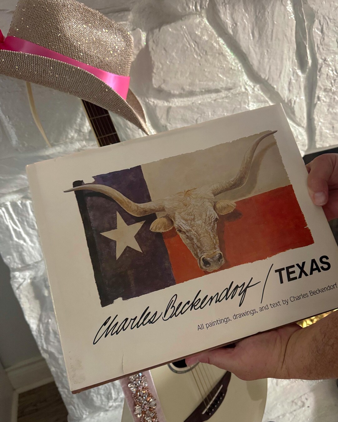 Signed Charles Beckendorf Texas Art Book: Vintage Ranch Decor - Etsy