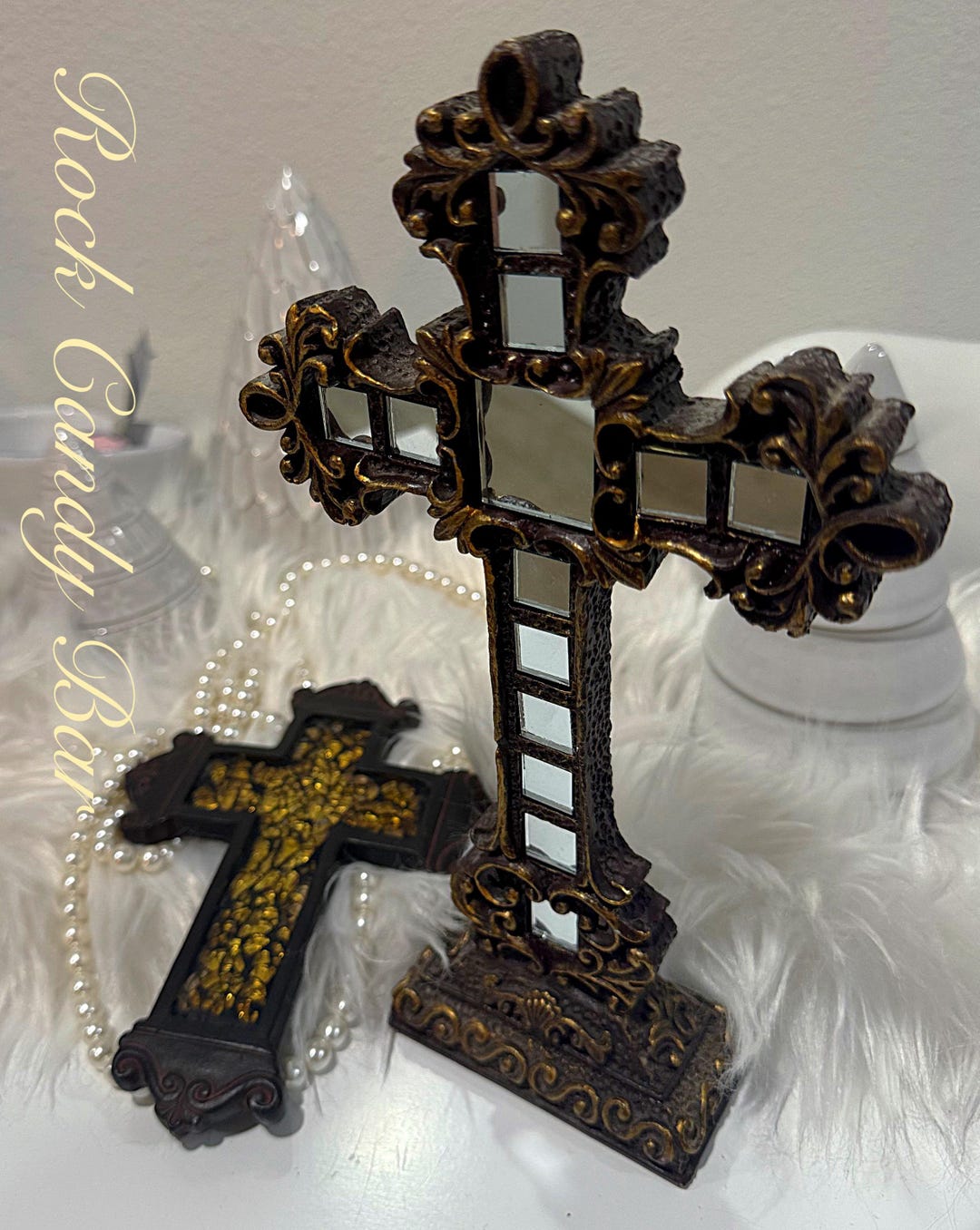 Vintage Cross for Home Vintage Wall Cross Vintage Standing Cross Wall ...
