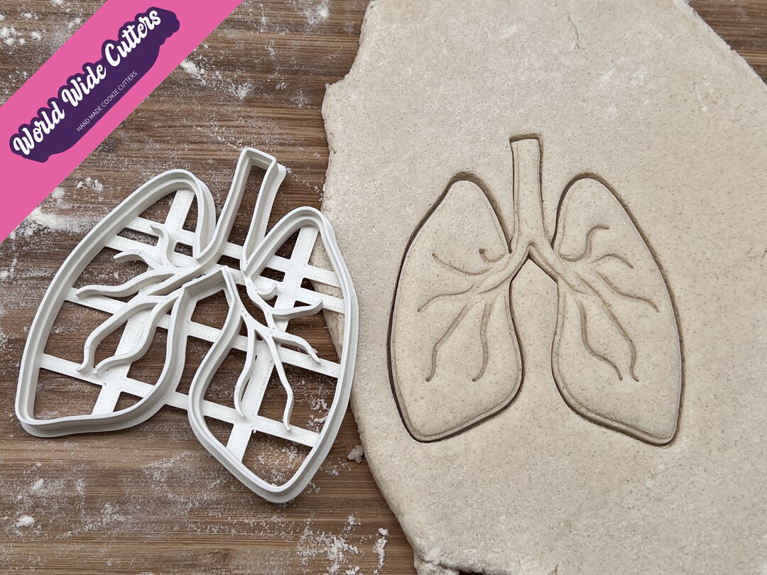 Cookie Cutter Lung Human Body Cookie Cutters Free Shipping - Etsy