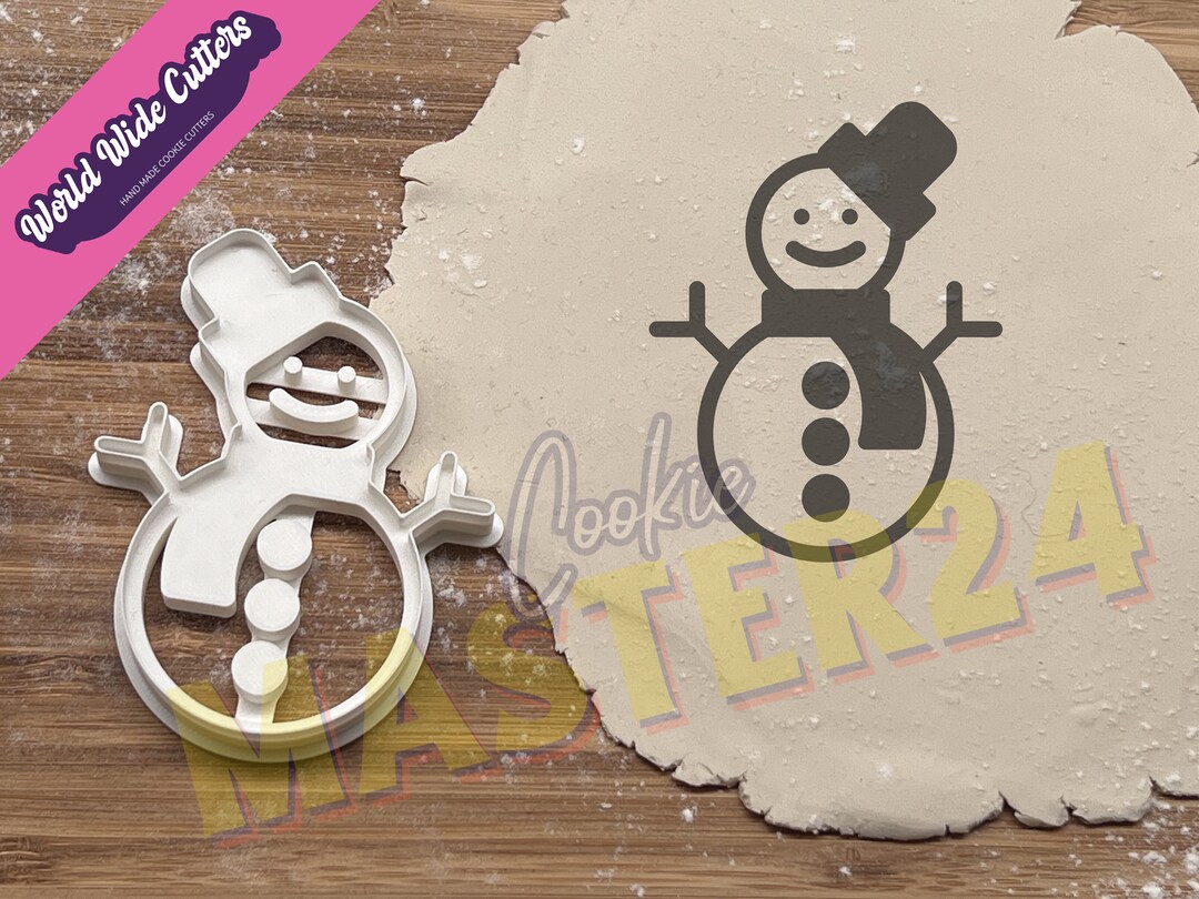 Cookie Cutters Festive Snowmen Snowman Cookie Cutters for - Etsy