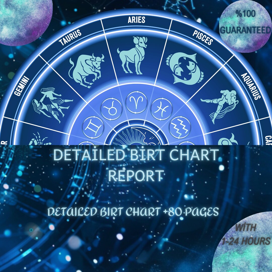 In Depth Astrology Birth Chart , in Depth Natal Chart Reading , Birth ...