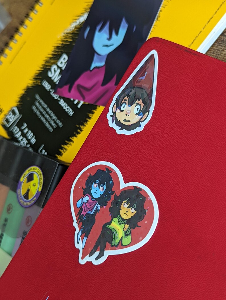 Deltarune Kris Sticker - Etsy