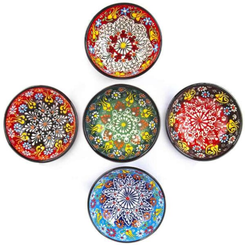 Elegant Ceramic Bowl With Tile Embellishment Tile Embellished Ashtray ...