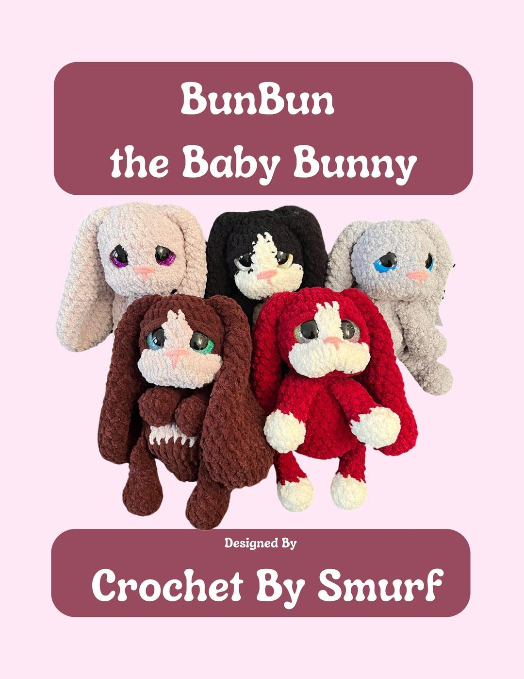 Bunbun, the Baby Bunny, PDF Crochet Pattern, Digital Download, Easter Project - Etsy