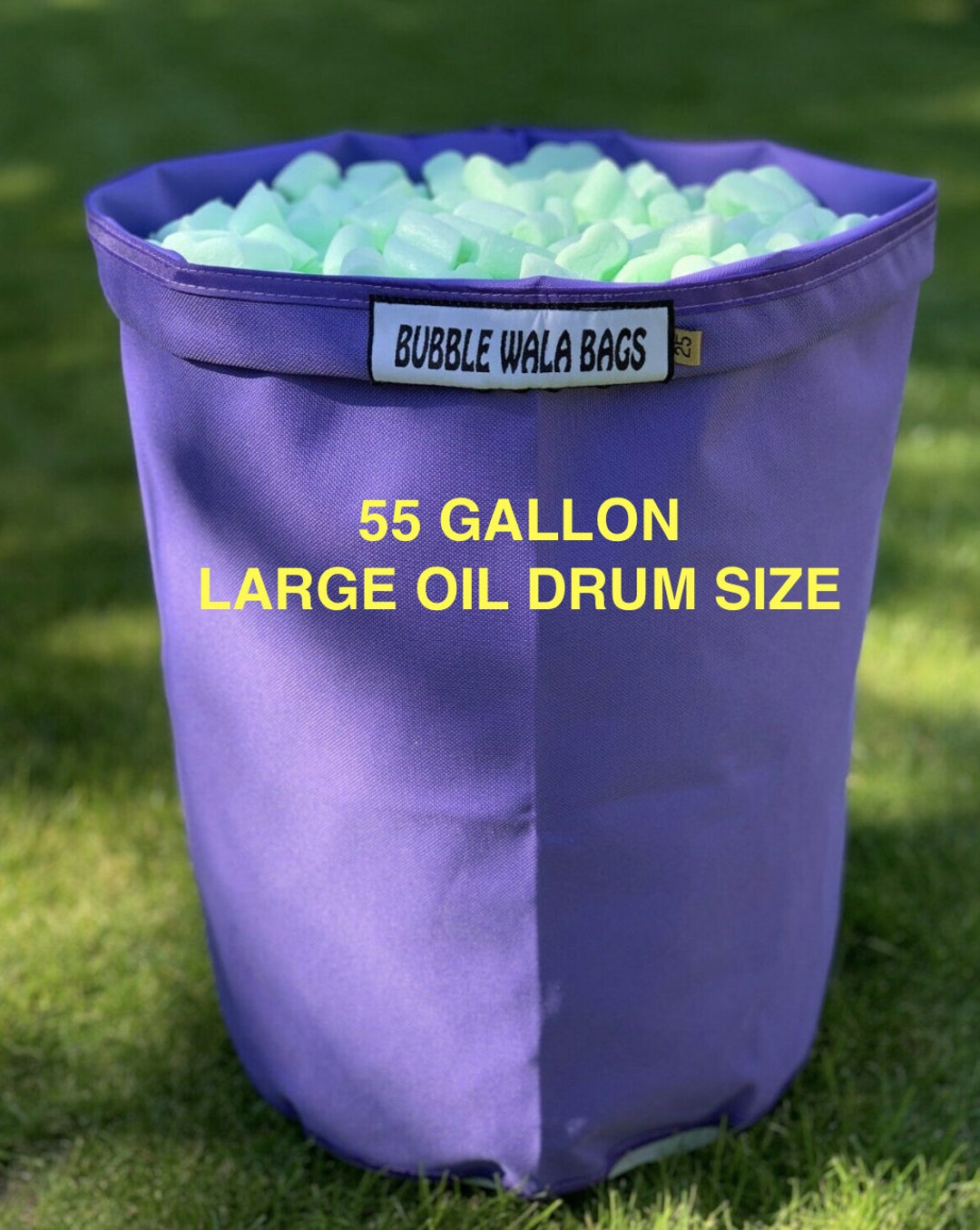 55 Gallon Bubble 5 Bag Kit - Extra Large Oil Drum Size - Etsy