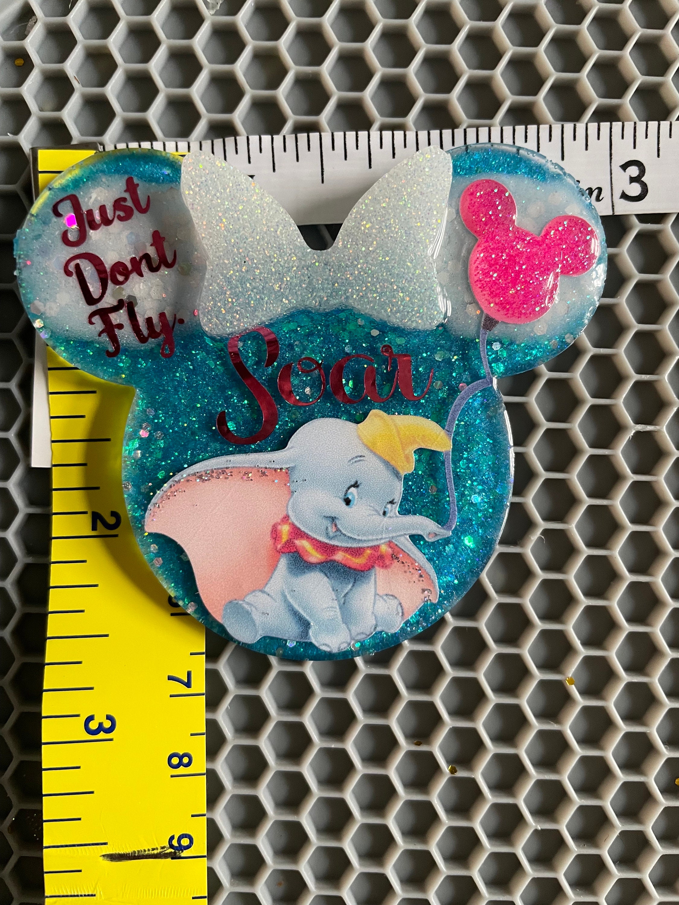 Inspired Disney Badge, Dumbo Inspired, Minnie Inspired, Badge Holder ...