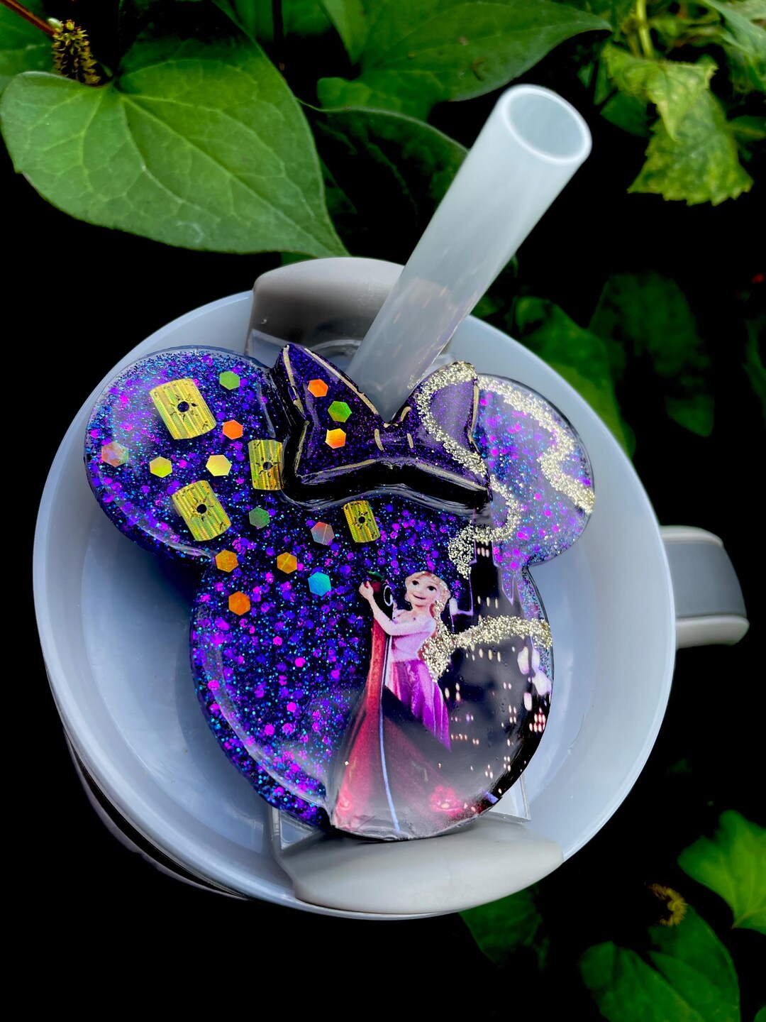 Stanley Cup Topper, 30oz and 40oz, Tangled, Disney Stanley, Rapunzel ...