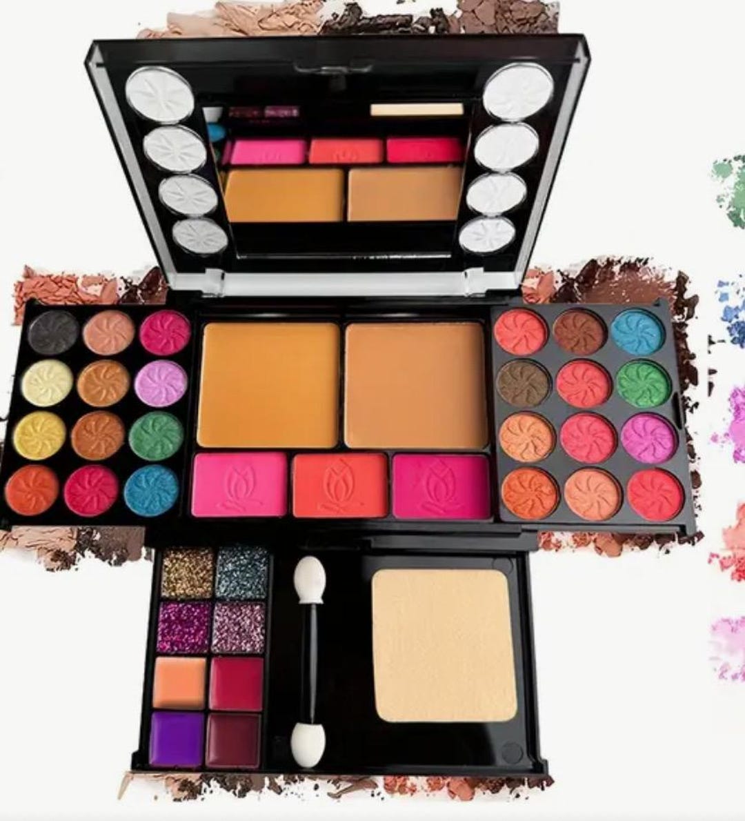 37pcs Ultimate Makeup Kit Eyeshadow Palette Blush Lip Gloss ...