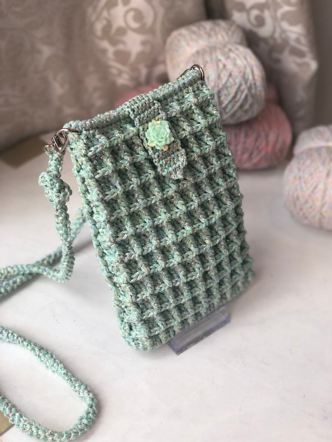 Waffle Bags, Phone Bags, Amigurumi Bags, Crochet Crossbody Bags ...