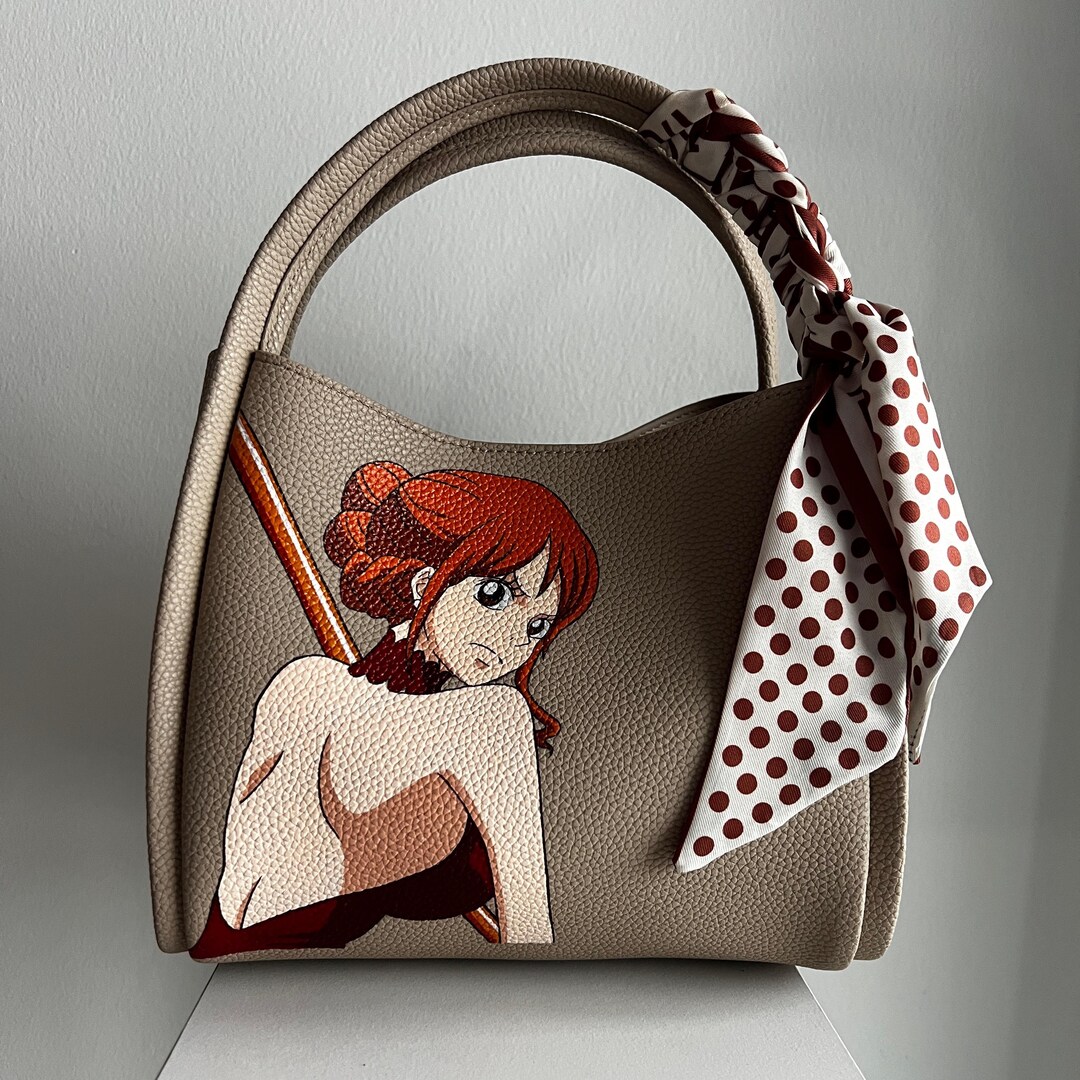 Custom Art Bag Nami and One Piece World Map Hand-painted Design - Etsy