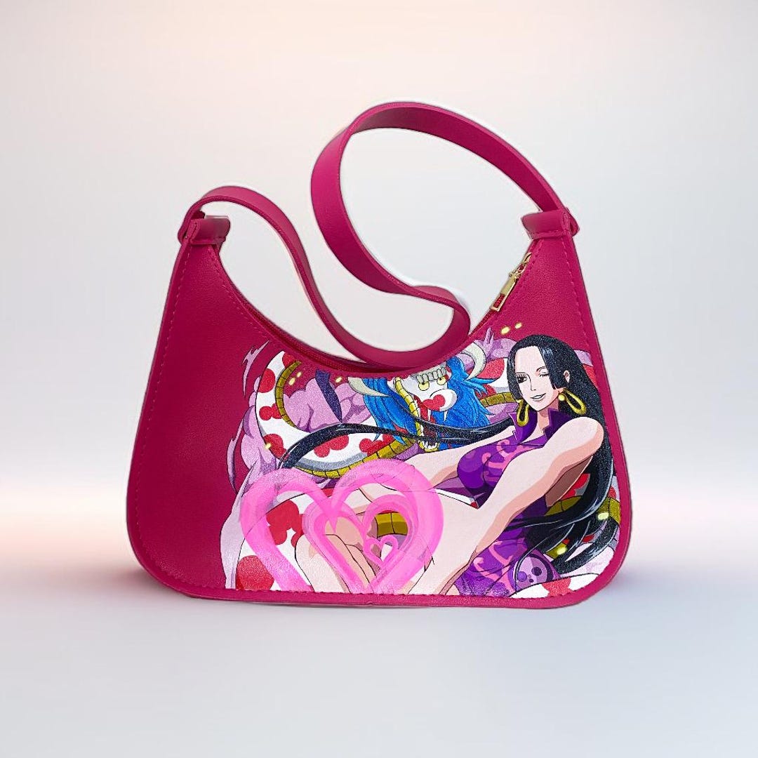 Handmade Boa Hancock Custom Bag One Piece Anime Shoulder Bag Hand ...