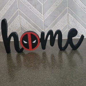 Deadpool 3D Printed Home Decoration - Etsy