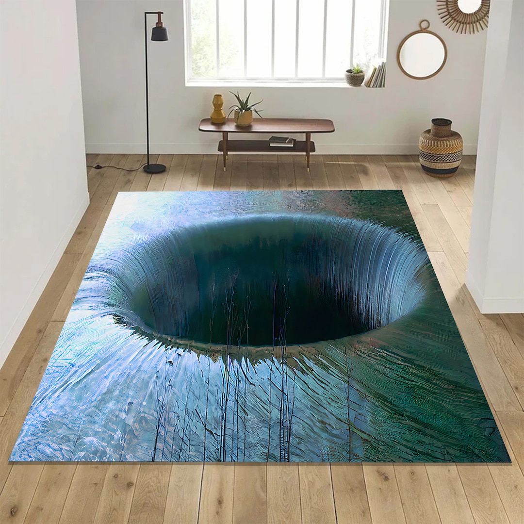 3D Vortex Illusion Rugoptical Illusion Rugoptical - Etsy