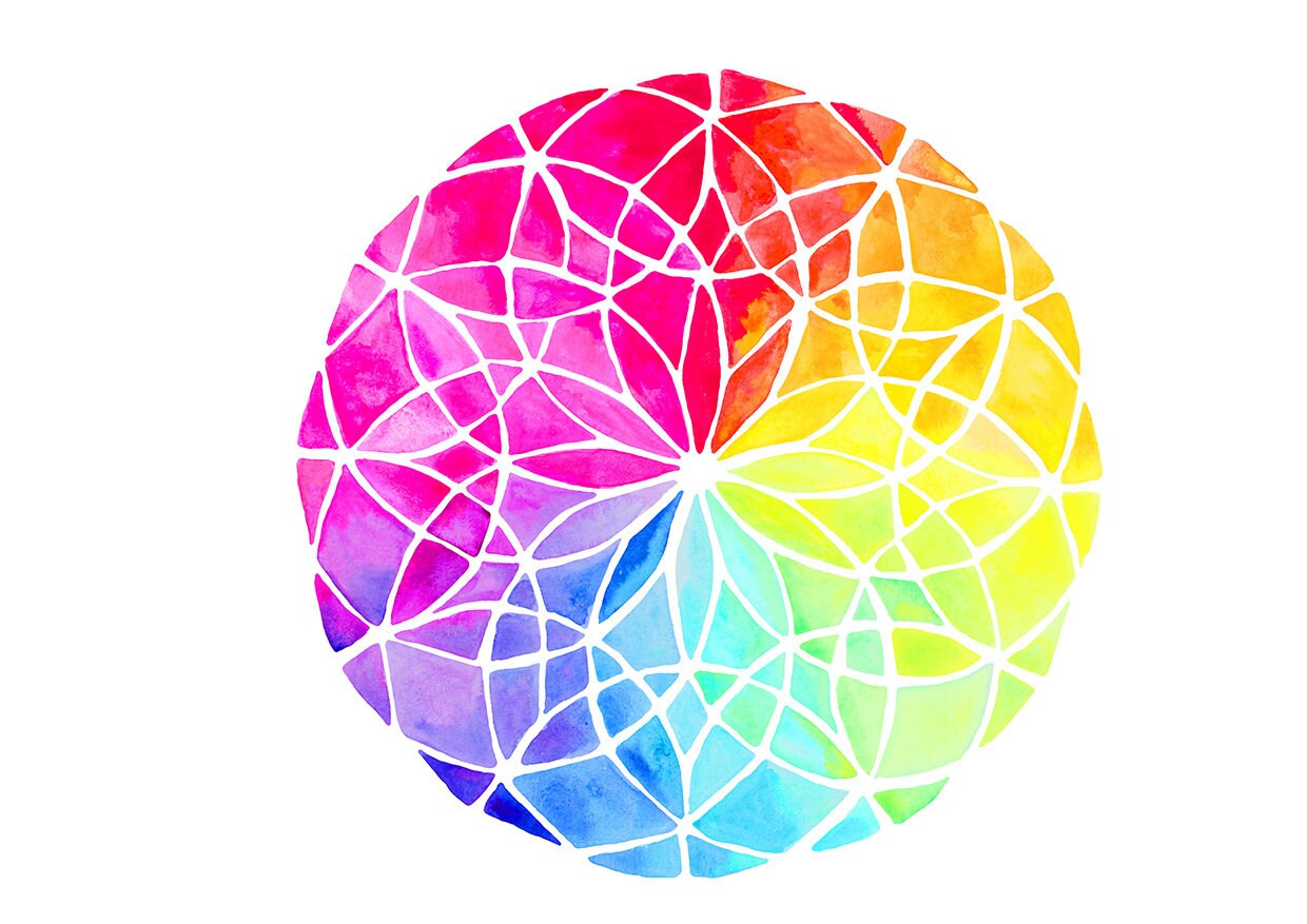 Flower of Life - Poster, Coloring Pages & Tracing Pages (printable ...