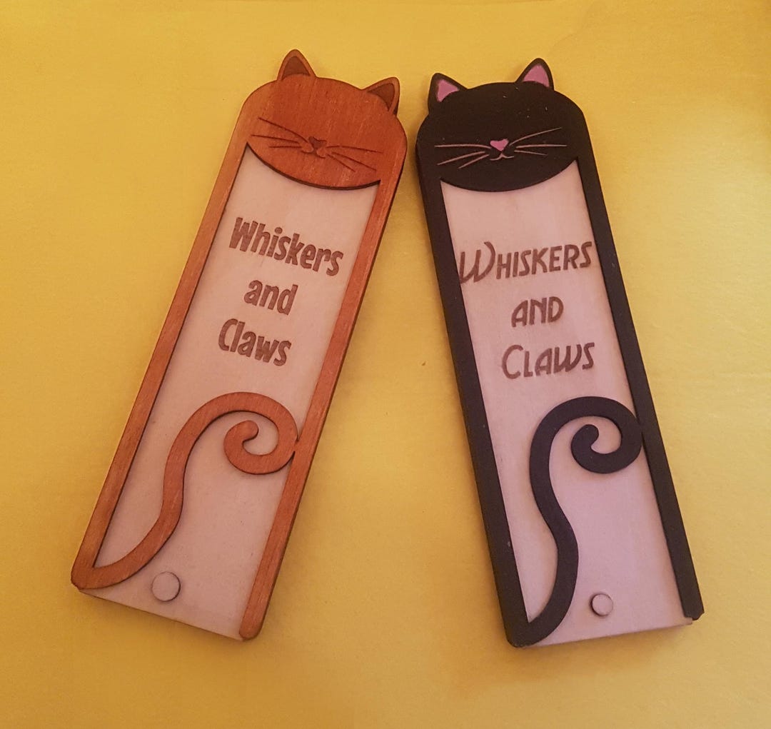 Personalised Cats Whiskers and Claws Box, Wooden Cat Box, Cat Lover's ...