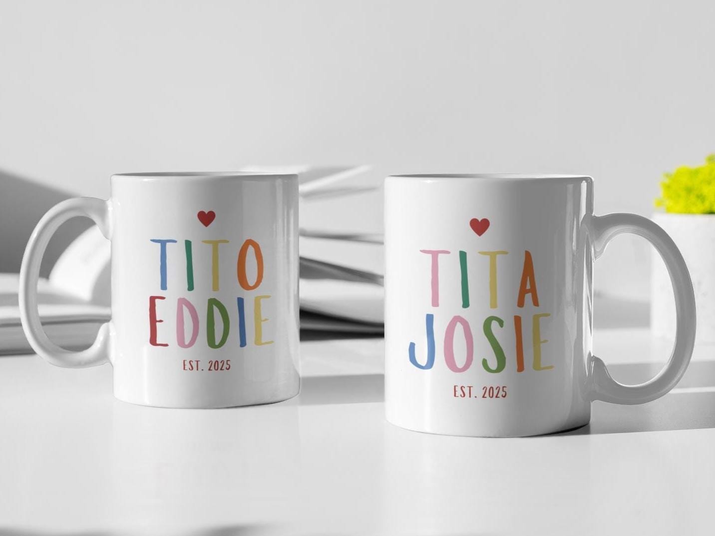 Personalized Tita and Tito Mug Gift Set - Filipino Aunt/uncle - Etsy