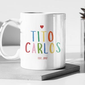 Personalized Tita and Tito Mug Gift Set - Filipino Aunt/uncle - Etsy
