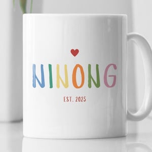 Personalized Ninang and Ninong Mug Set: Filipino Godparent Gift - Etsy