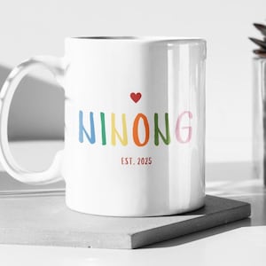Personalized Ninang and Ninong Mug Set: Filipino Godparent Gift - Etsy
