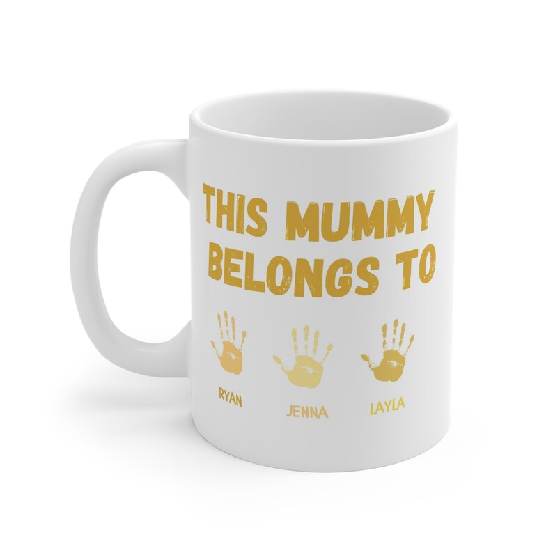 Personalised Mummy Mug, This Mummy Belongs To, Birthday Gift for Mum ...