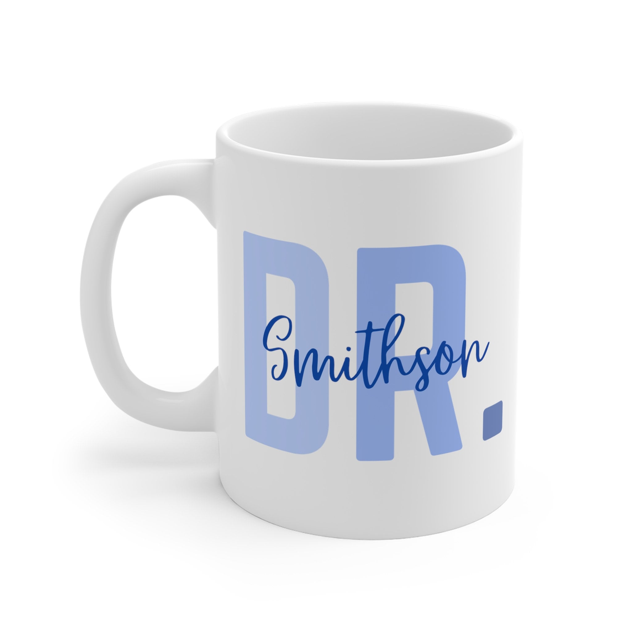 Custom Dr Mug, Personalised Gift for Doctor, Medical Student Graduation ...