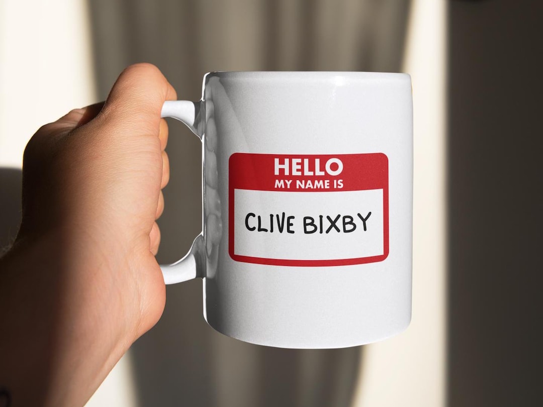 Phil Dunphy Mug - Hello My Name is Clive Bixby, Modern Family Fan Gift ...