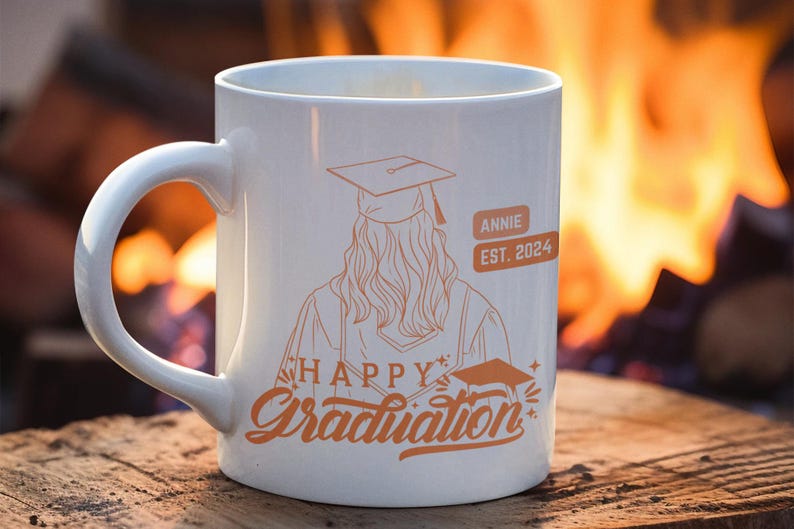 Personalised Graduation Mug, Customised Graduate Gift, Cute Graduation ...