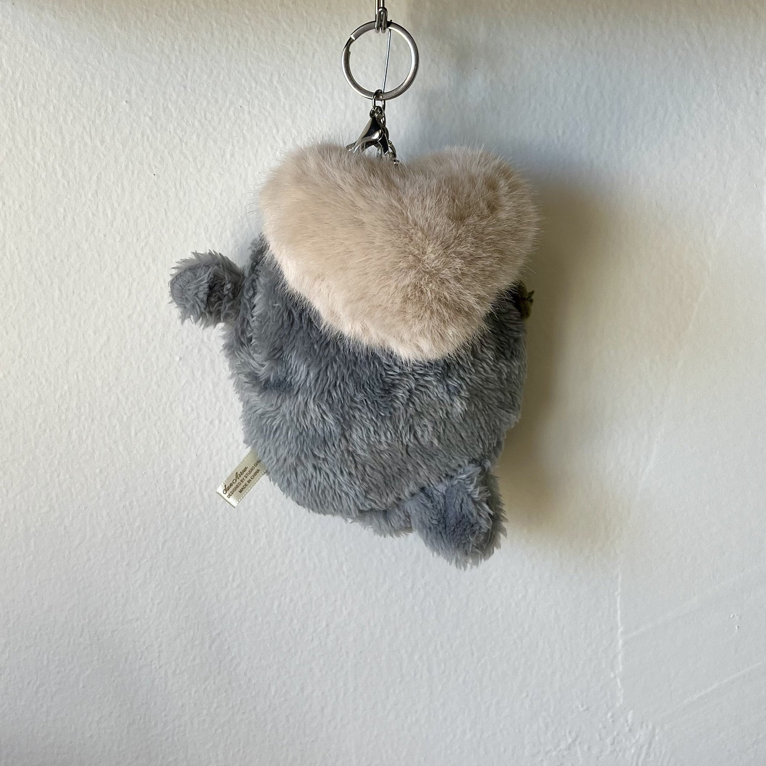 My Neighbor Totoro Soot Sprite Faux Fur Plushie Coin Purse Bag Charm - Etsy