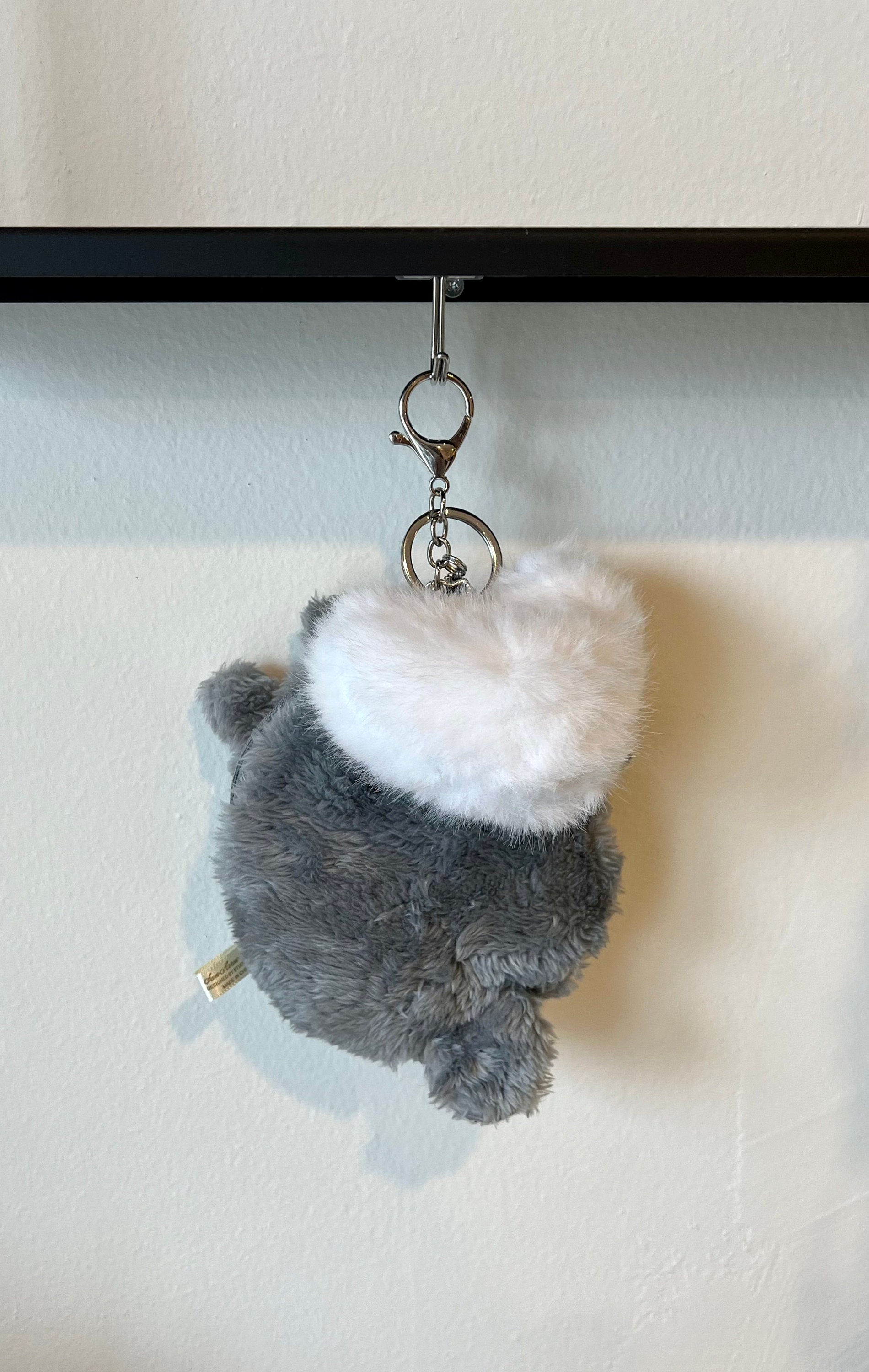 My Neighbor Totoro Soot Sprite Faux Fur Plushie Coin Purse Bag Charm - Etsy