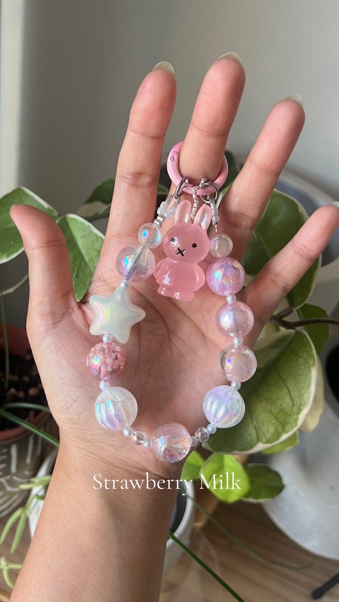 Mify Jellies - Mify Strawberry Milk Craving Phone Strap I Phone Charm I ...