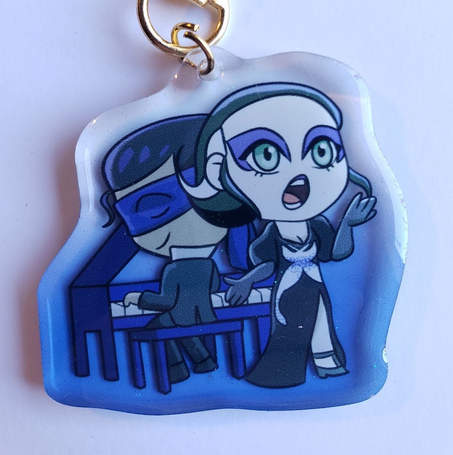 Persona Velvet Room Glitter Epoxy Acrylic Charm - Etsy