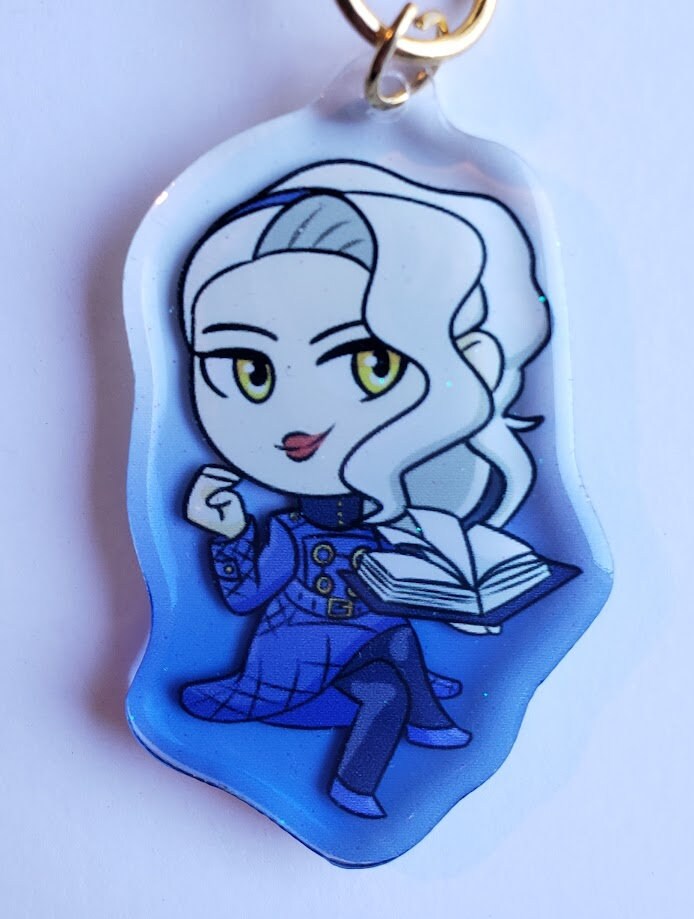 Persona Velvet Room Glitter Epoxy Acrylic Charm - Etsy