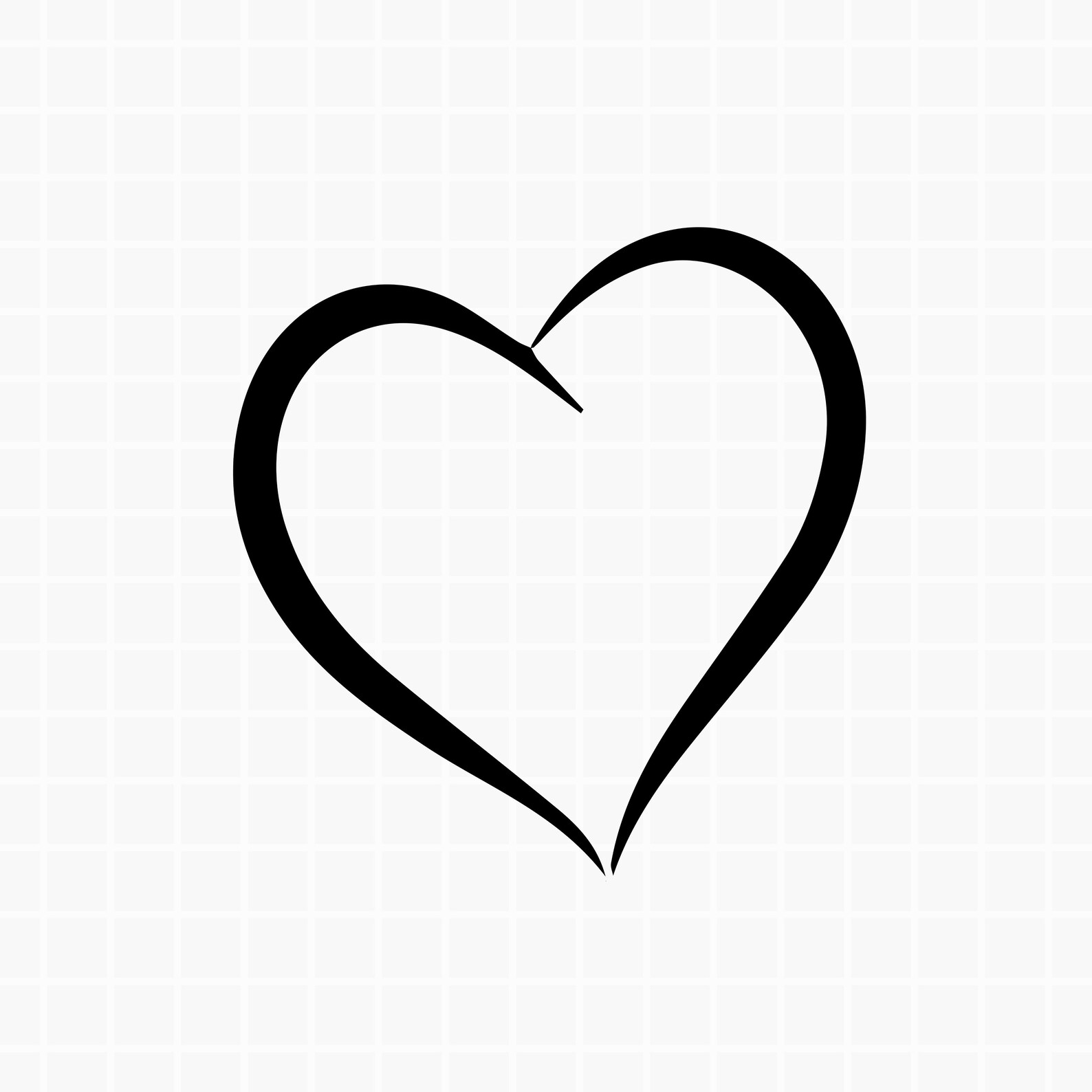 Heart SVG - for Engrave, Shirt Design, Mug or Cup, and More - Simple ...