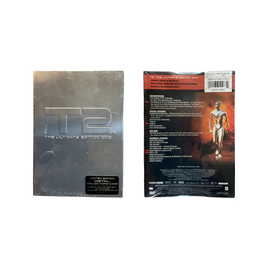 New, Unopened - Terminator 2: Judgement Day - the Ultimate Edition DVD ...