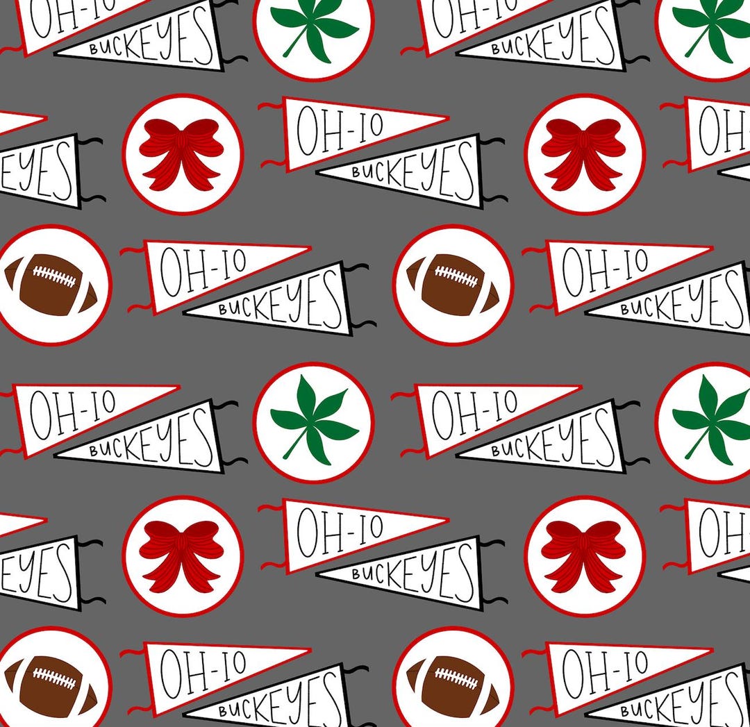 OSU Pennants- Minky Blanket, Stadium Blanket, Sherpa Blanket, Christmas ...