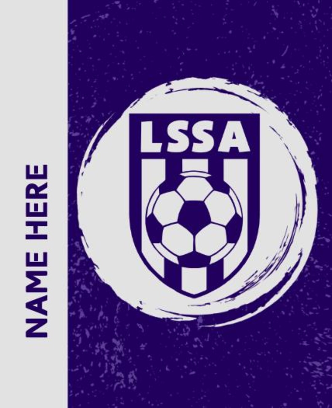 LSSA Logo With Name on Side, Minky Blanket, Stadium Blanket, Sherpa ...