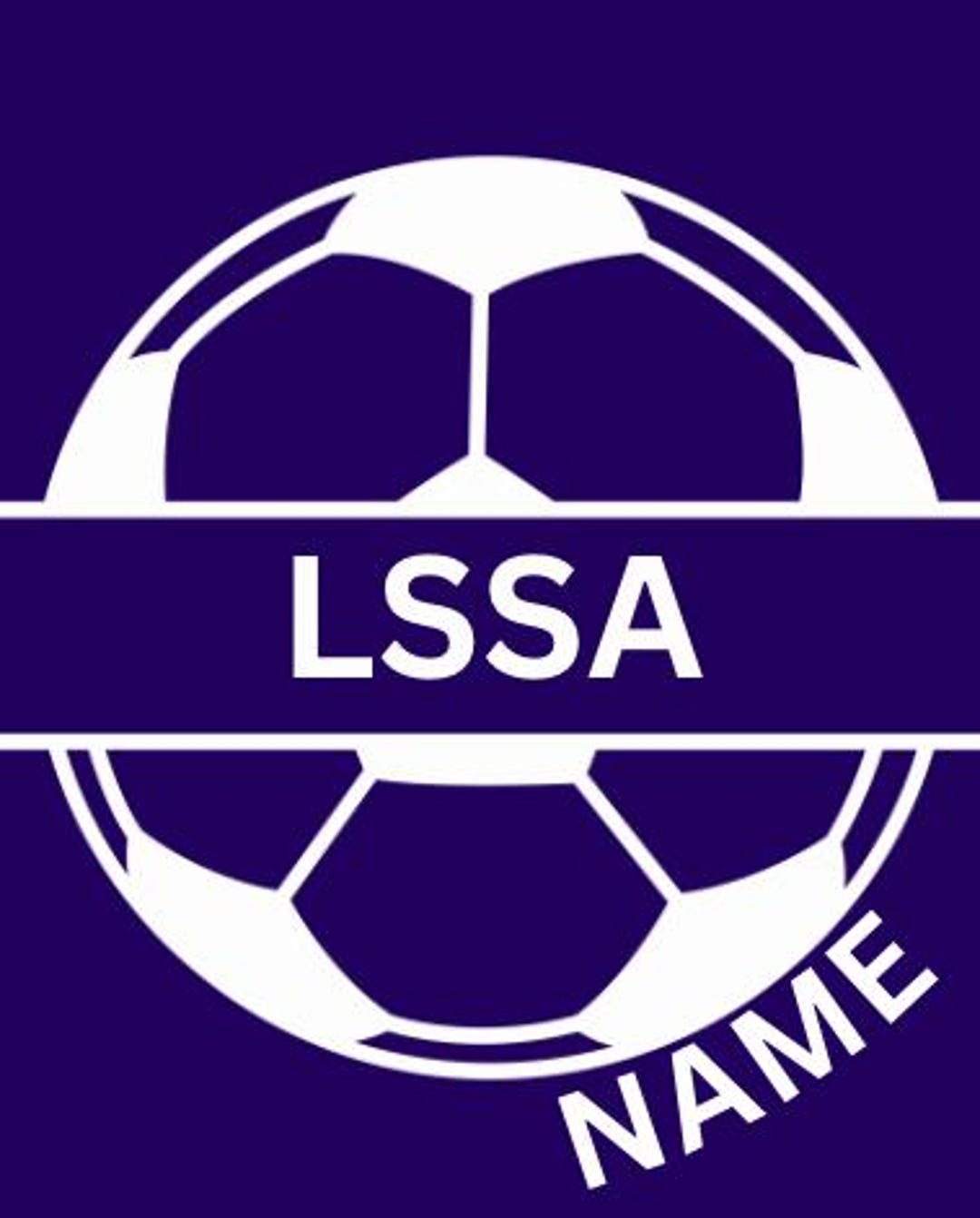 LSSA Soccer With Personalization, Minky Blanket, Stadium Blanket ...