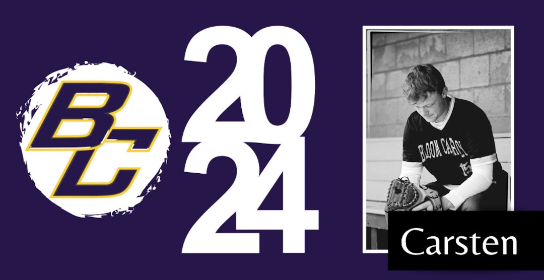 Bloom Carroll Senior Banner 2024 - Etsy