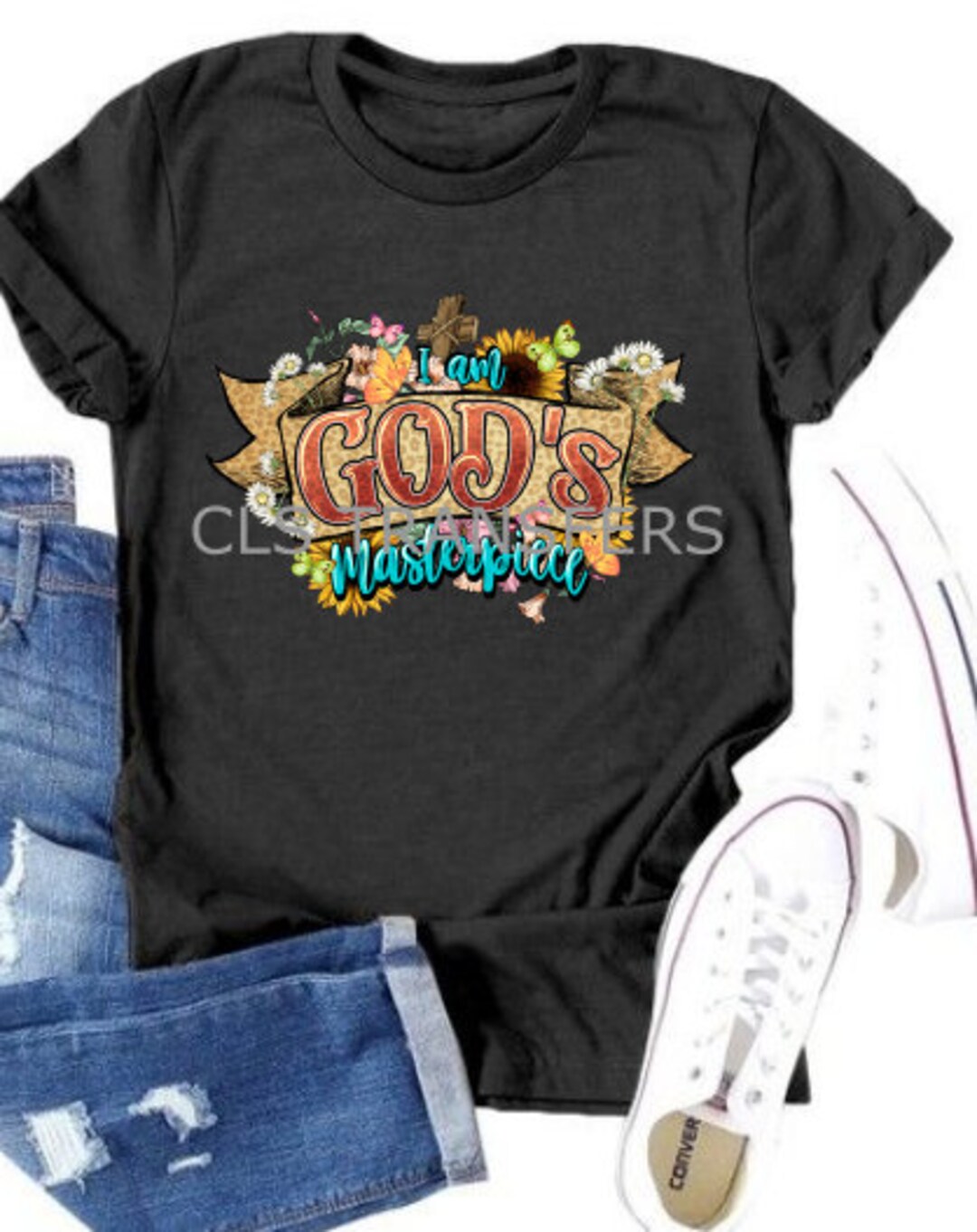 God's Masterpiece, Christian DTF, Jesus, Child of God, DTF, Design, DTF Print, Ready to Press ...